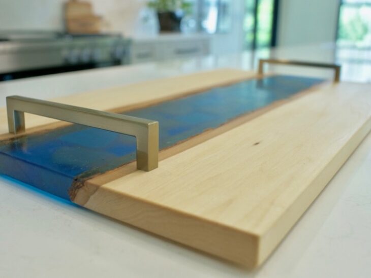 Epoxy River Serving Tray » Rogue Engineer
