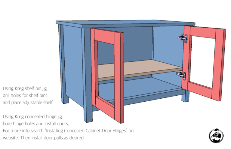 Nightstand with Cane Doors » Rogue Engineer