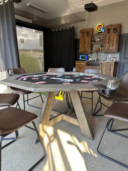 Poker Table w/ LED Lights » Rogue Engineer
