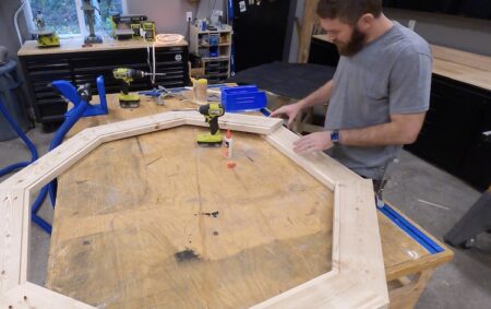 Poker Table w/ LED Lights » Rogue Engineer