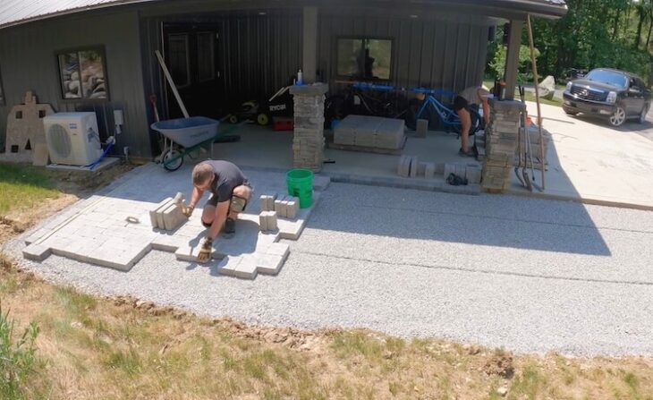 How to Build a Paver Patio » Rogue Engineer