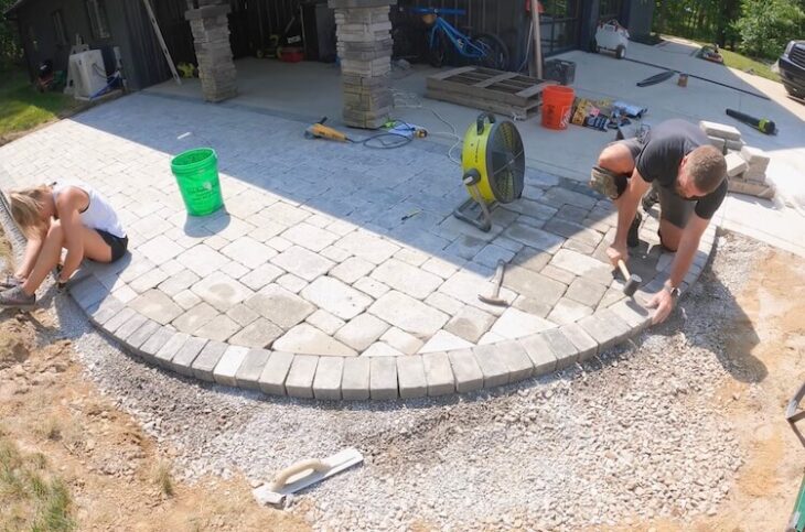 How to Build a Paver Patio » Rogue Engineer