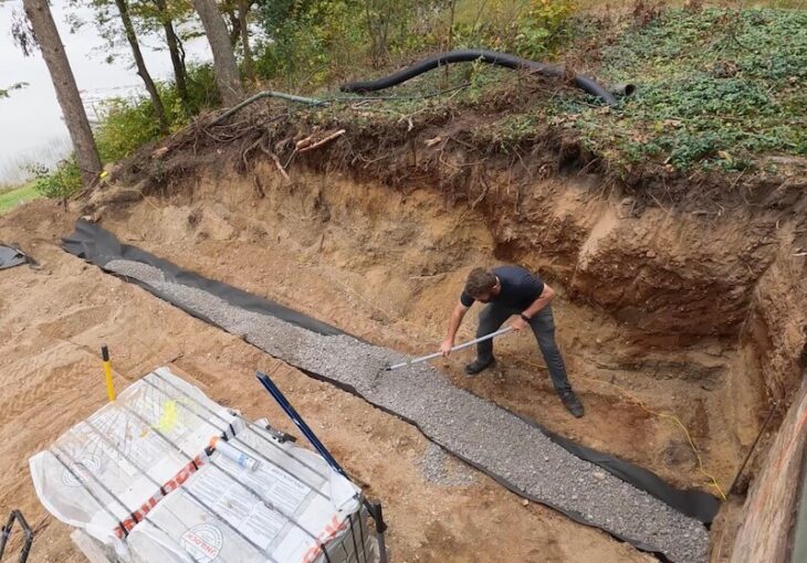 Building a Block Retaining Wall » Rogue Engineer