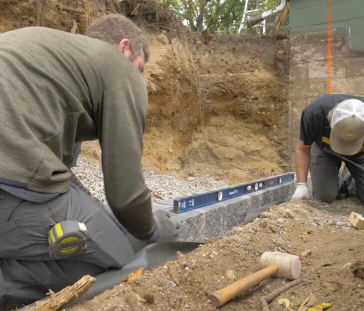 Building a Block Retaining Wall » Rogue Engineer