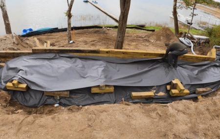 Landscape Timber Retaining Wall » Rogue Engineer