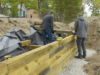 Landscape Timber Retaining Wall » Rogue Engineer
